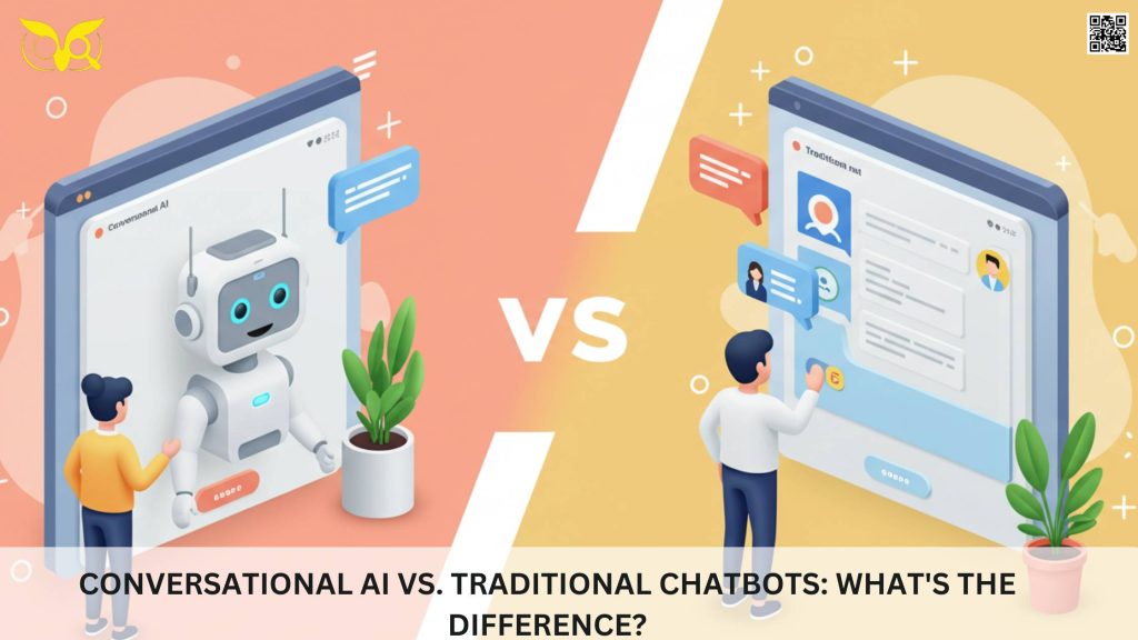 Conversational AI vs. Traditional Chatbots: What's the Difference?