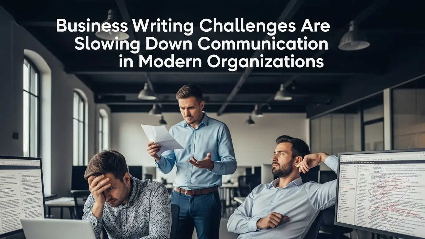 Business Writing Challenges Are Slowing Down Communication in Modern ...